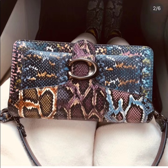 Coach | Bags | Coach All Really Snakeskin Tabby 26 | Poshmark